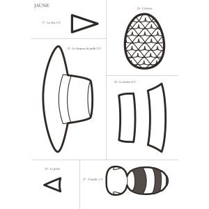 Fiches de découpage MS - Format numérique