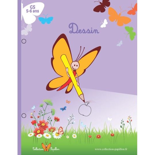 Fiches de Dessin pour GS - Collection Papillon