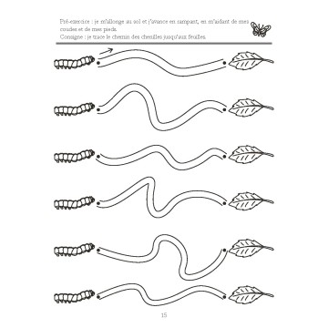 Cahier de graphisme pour Petite Section - Collection Papillon